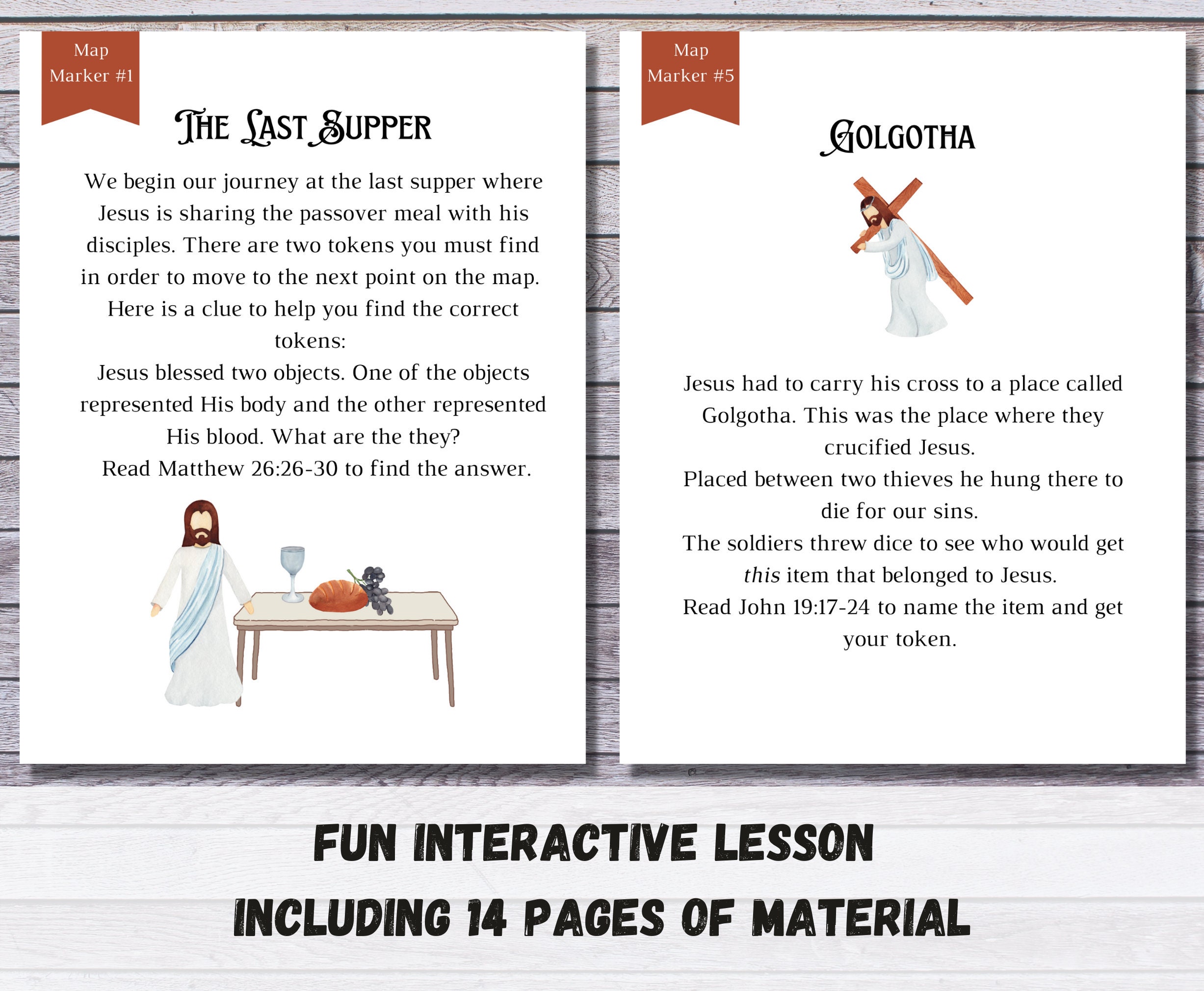 Easter Printable Sunday School Material, Resurrection Road Church ...