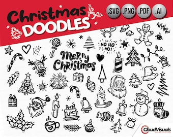 GOLF DOODLES, Doodle Vector Art. Hand Drawn Doodle Clipart. Digital ...