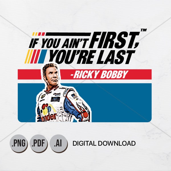 Ricky Bobby - Etsy