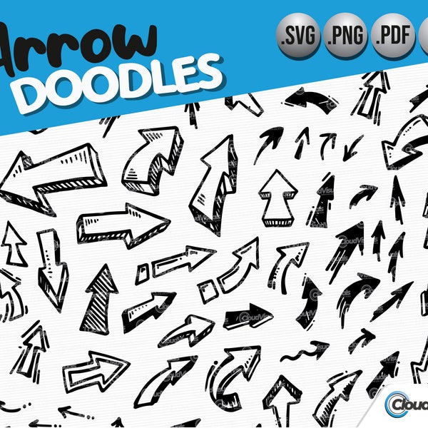 Arrow Clipart - Etsy