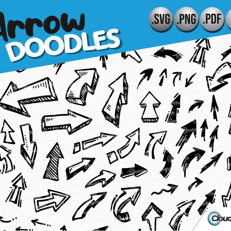 Doodle Arrow - Etsy