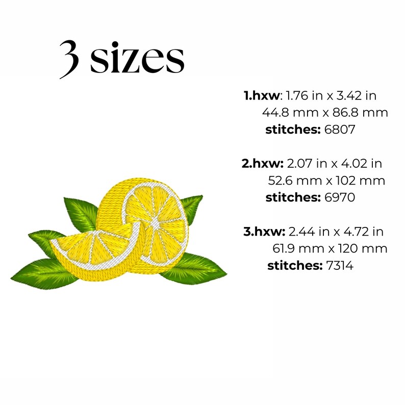 Lemon Machine Embroidery Designs, Napkin Embroidery Pattern, Towel ...