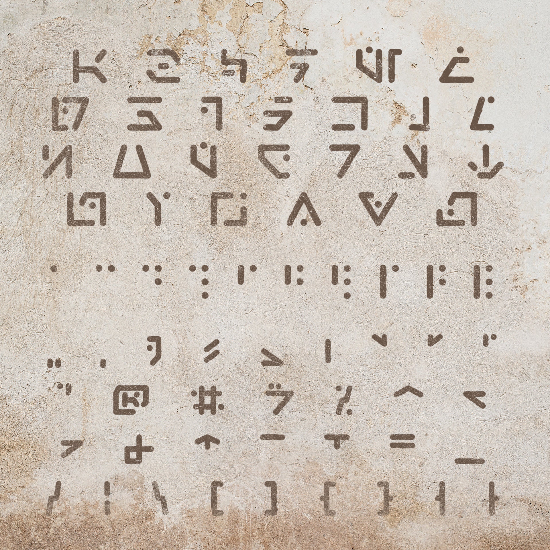 Aurebesh Depot - Star Wars Font - Instant Download - Commercial Use - Etsy