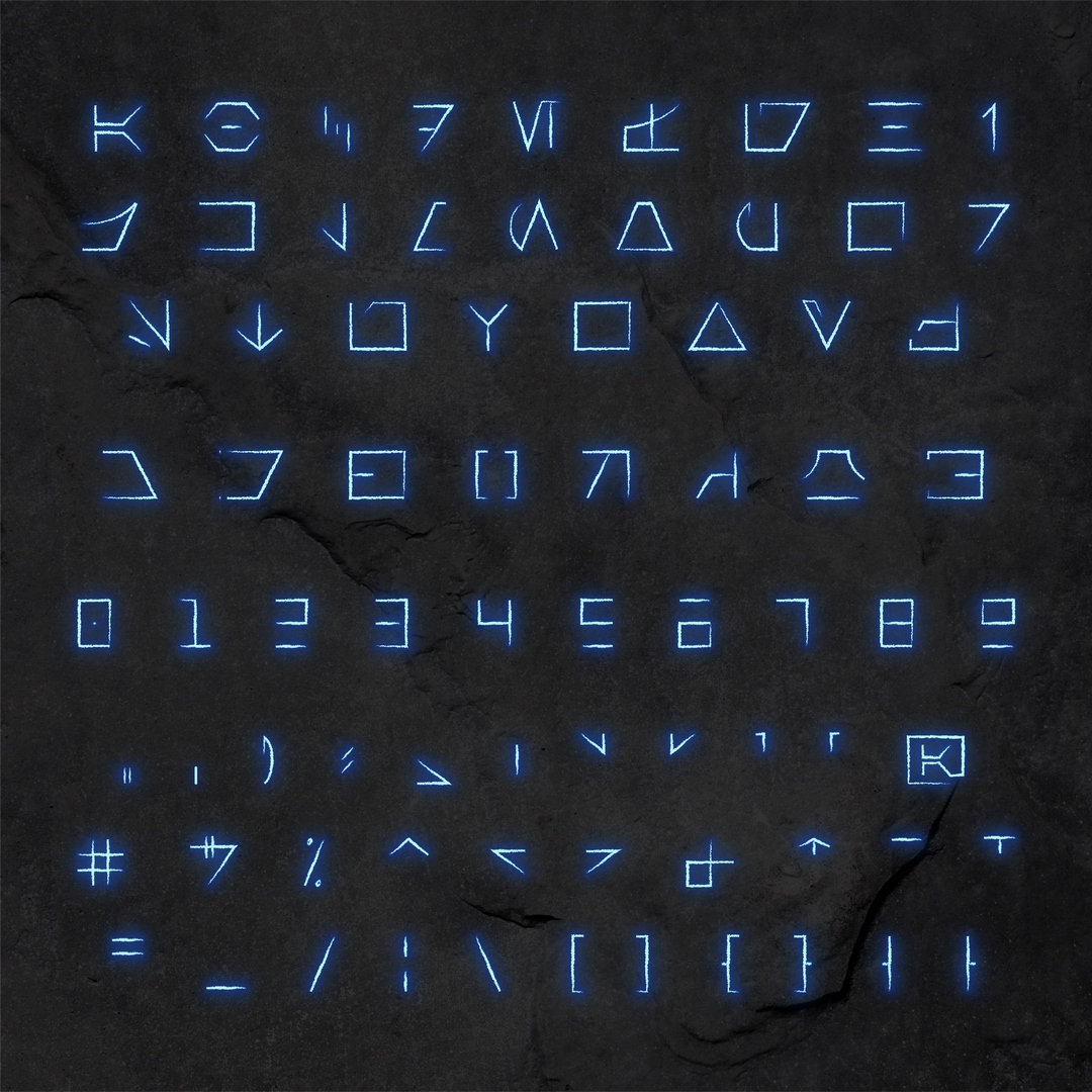 Aurebesh Scratch - Star Wars Font - Instant Download - Personal Use - Etsy