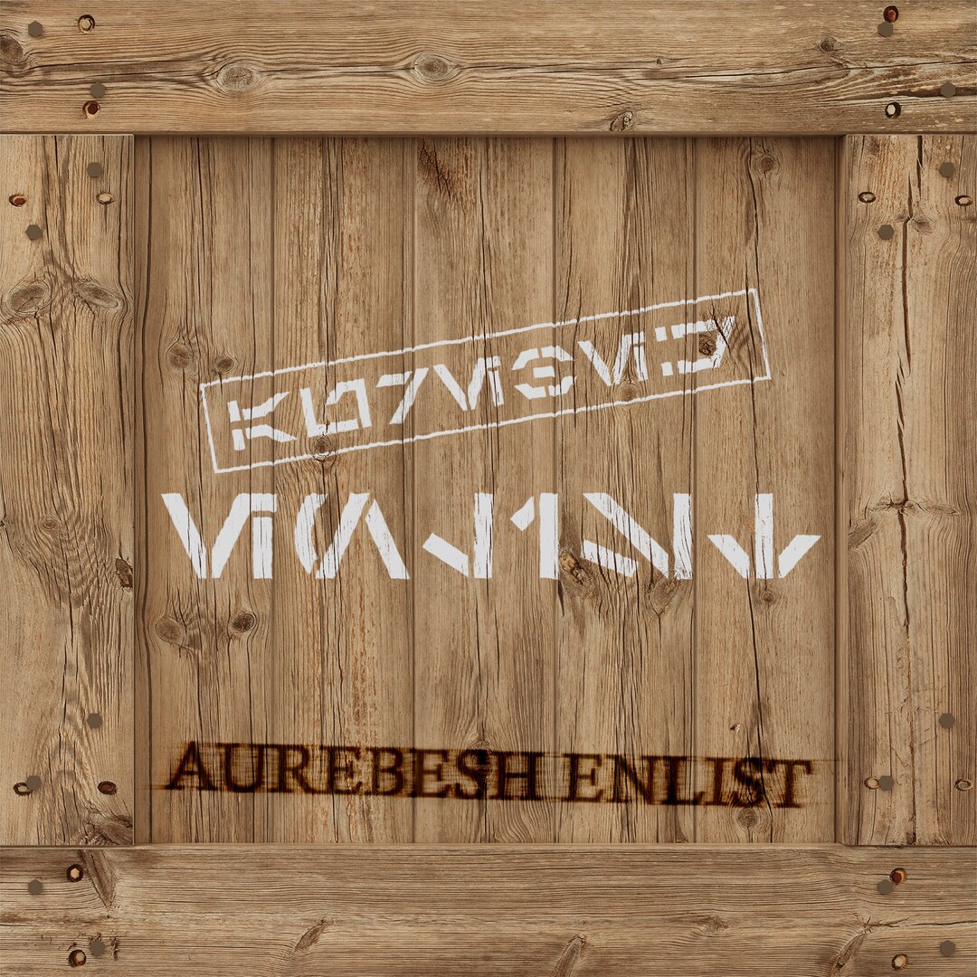 Aurebesh Enlist - Star Wars Font - Instant Download - Personal Use - Etsy