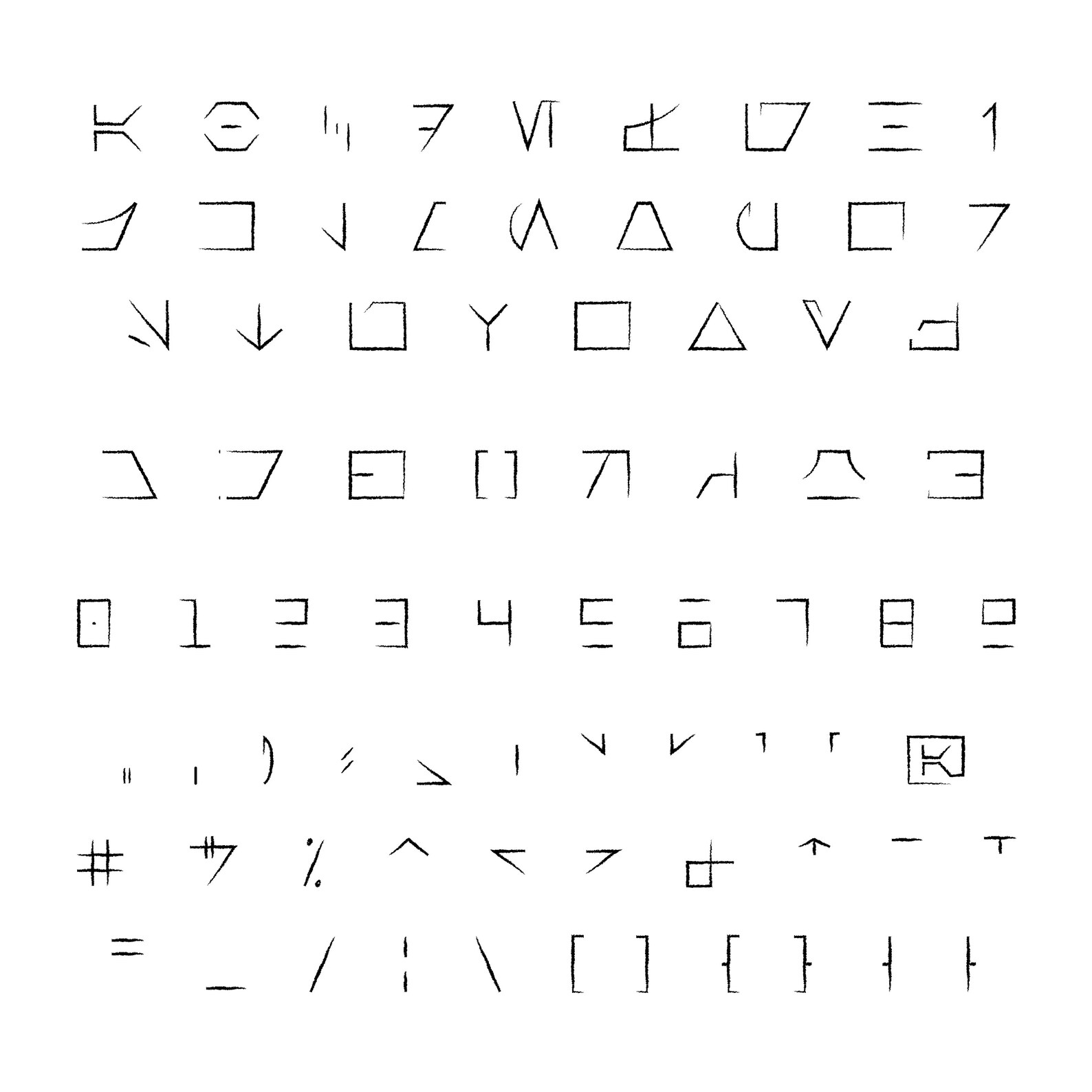 Aurebesh Scratch - Star Wars Font - Instant Download - Personal Use - Etsy