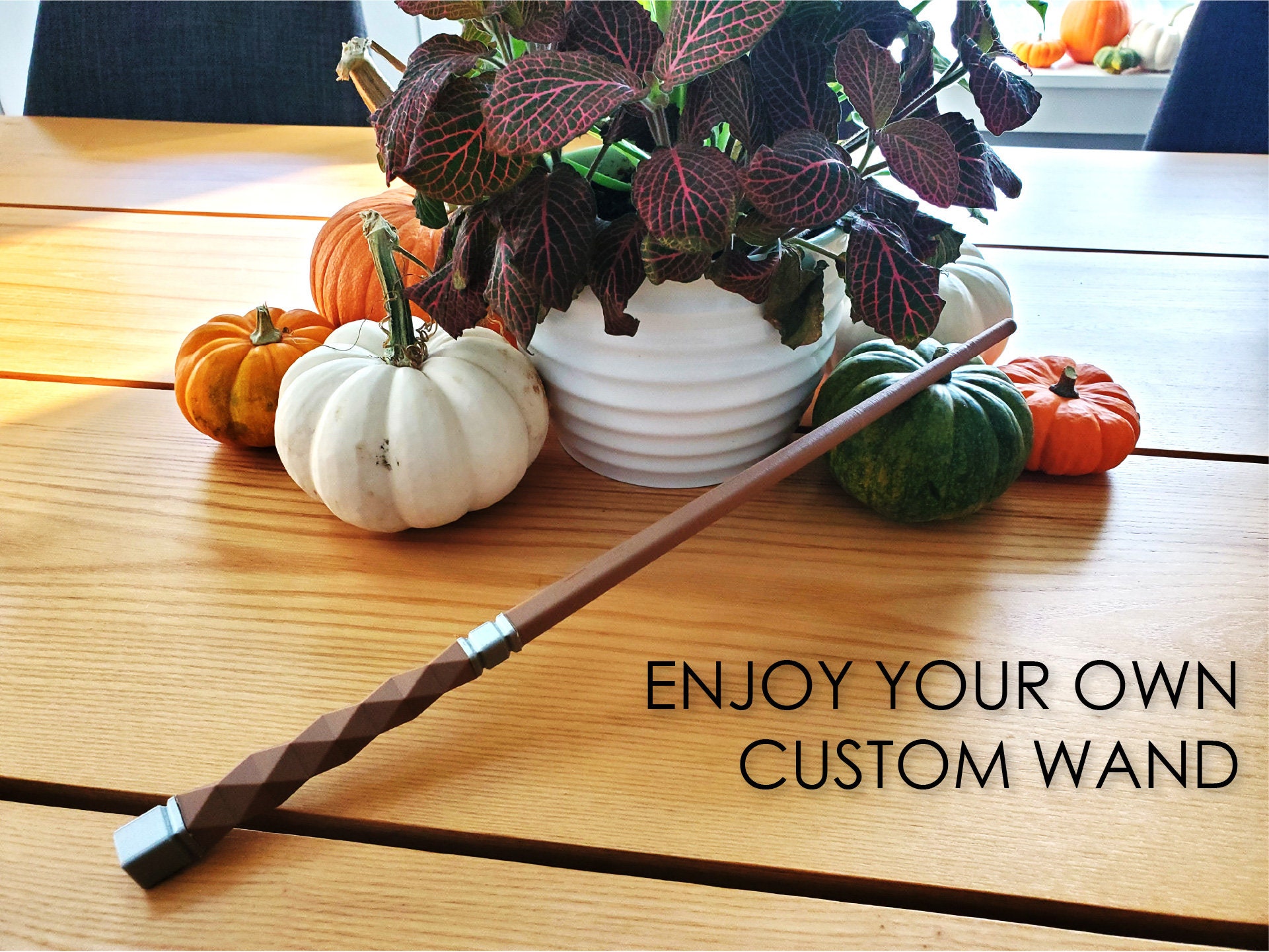 Spiral Magic Wand - 3D Print File - Wizard Wand / Witch Wand Digital ...