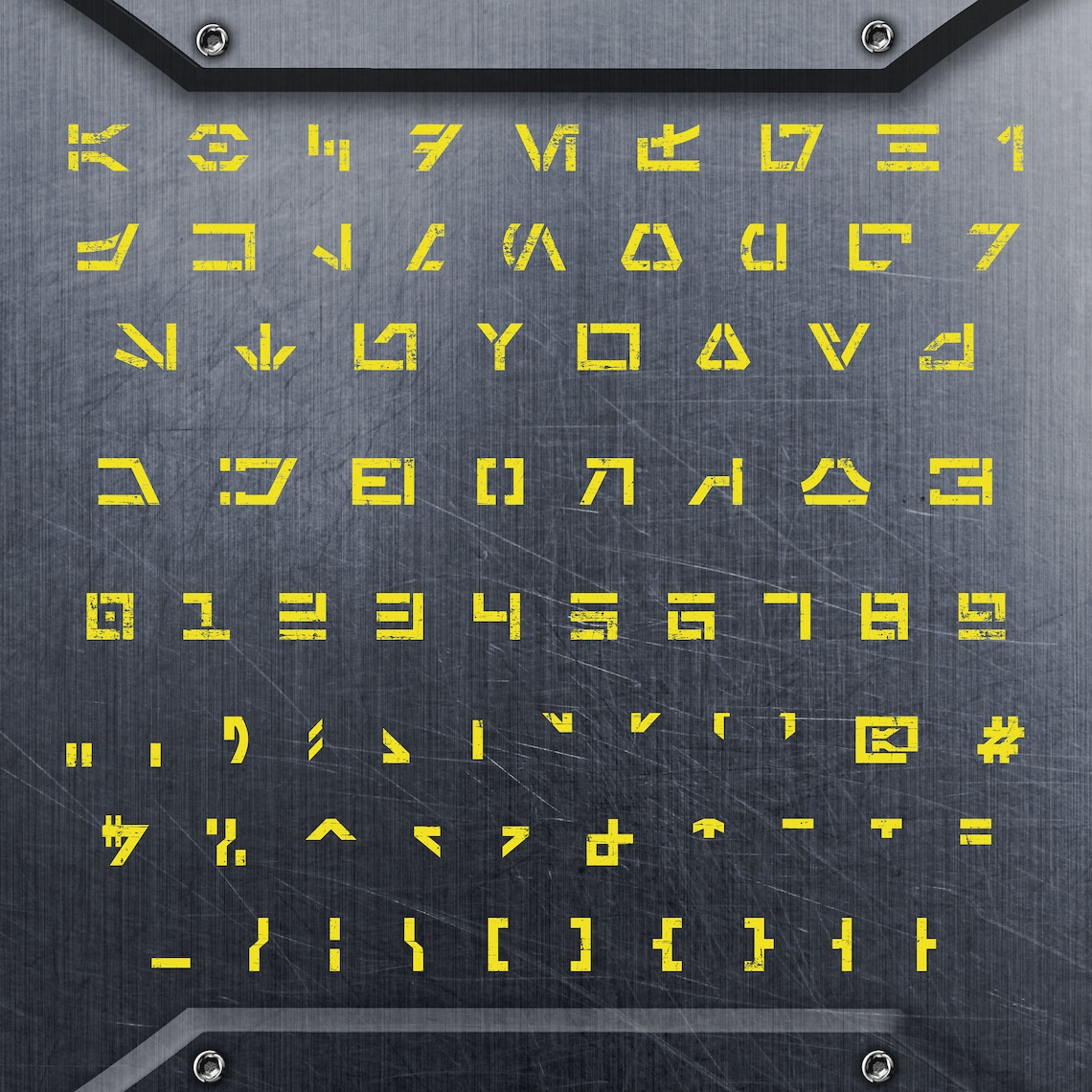 Aurebesh Deploy - Star Wars Font - Instant Download - Personal Use - Etsy
