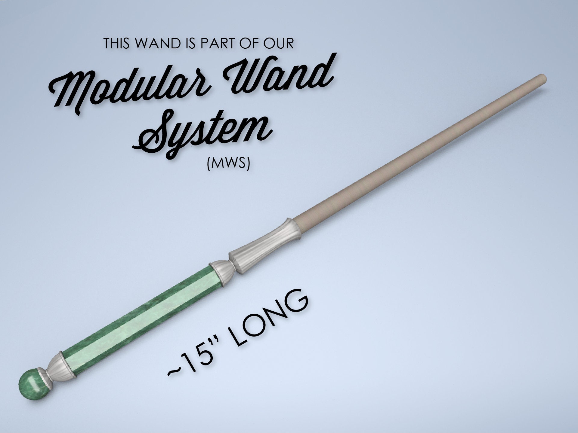 Lily Magic Wand 3D Print File Wizard Wand / Witch Wand - Etsy