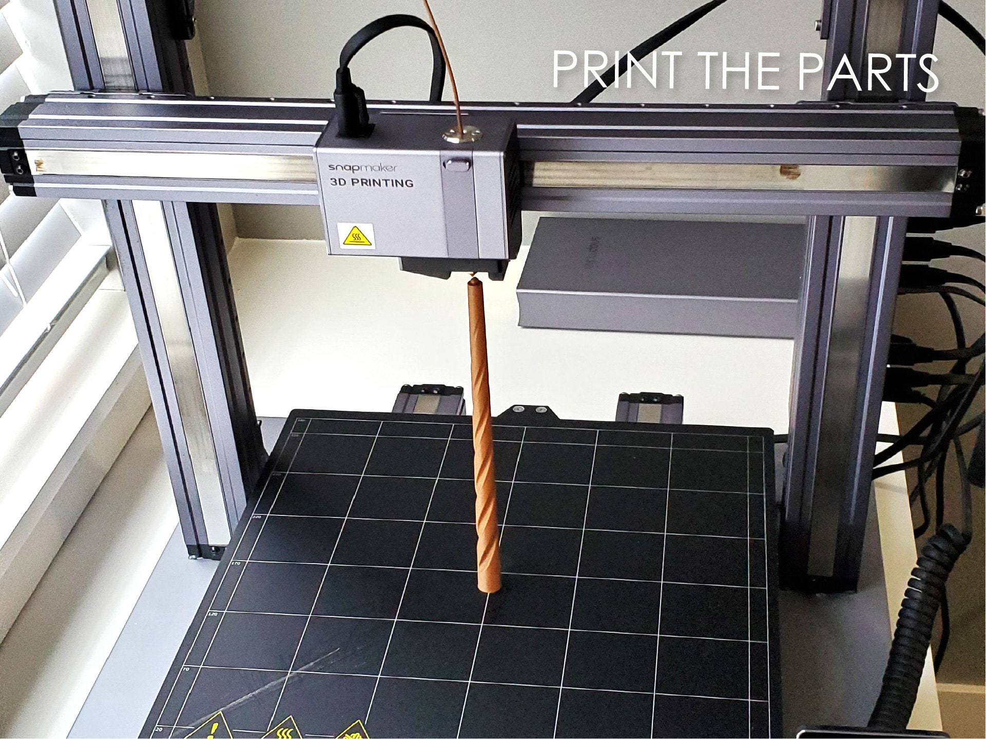 Spiral Magic Wand - 3D Print File - Wizard Wand / Witch Wand Digital ...