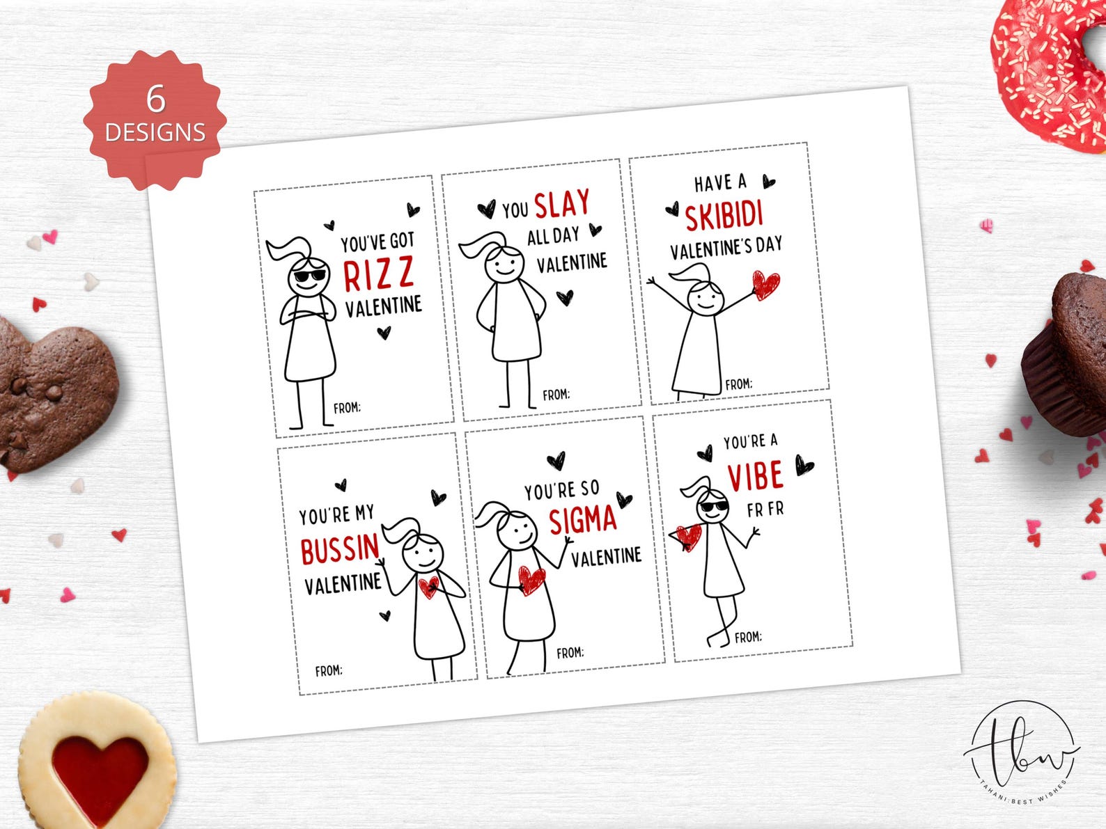 Tween Valentine Cards, Slang Kids Valentines Day Cards, Funny ...