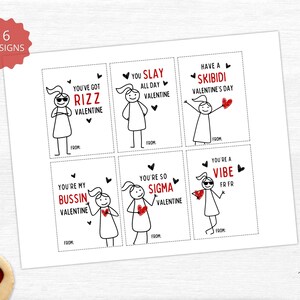 Tween Valentine Cards, Slang Kids Valentines Day Cards, Funny ...
