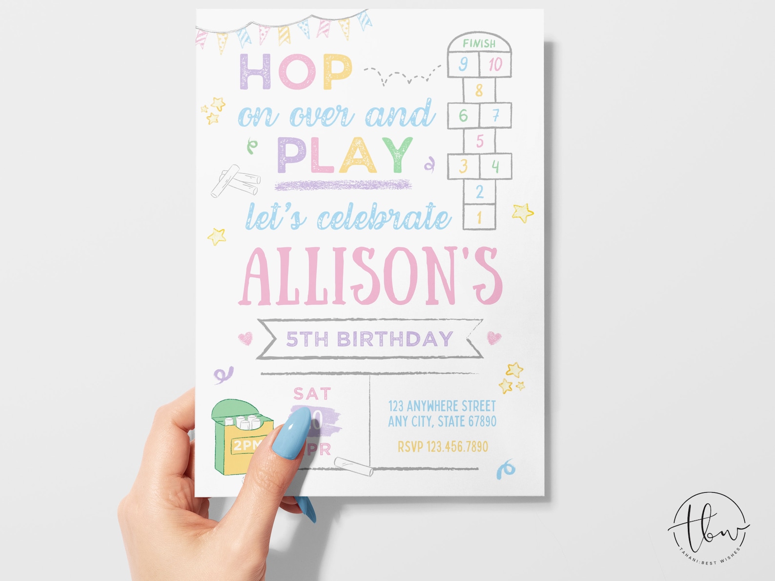 Playground Birthday Invitation, Park Birthday Invitation, Summer Party ...