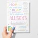 Playground Birthday Invitation, Park Birthday Invitation, Summer Party ...
