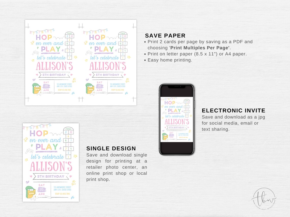Playground Birthday Invitation, Park Birthday Invitation, Summer Party ...