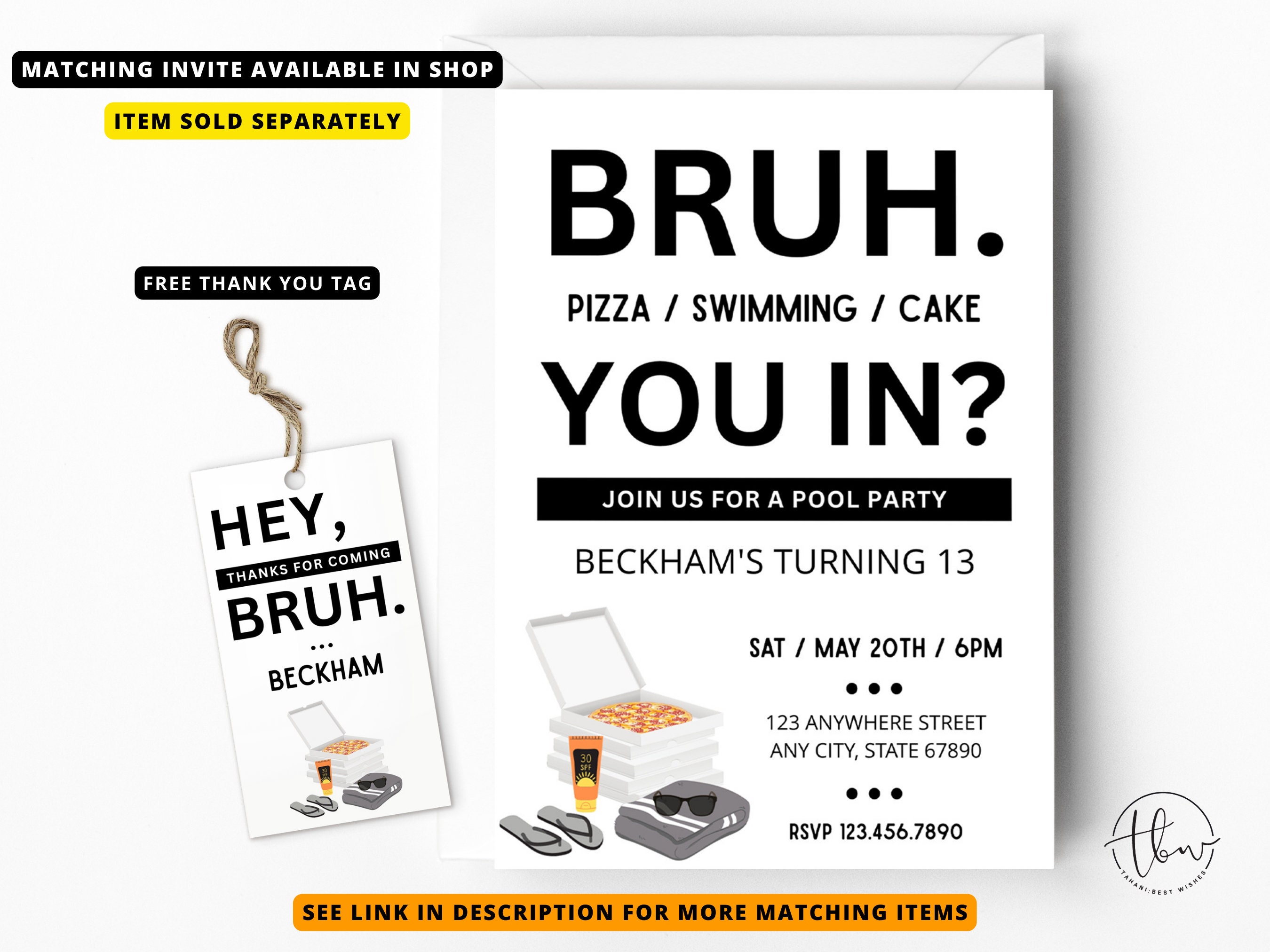 Bruh Birthday Cake Topper Bruh It's My Birthday Cake - Etsy