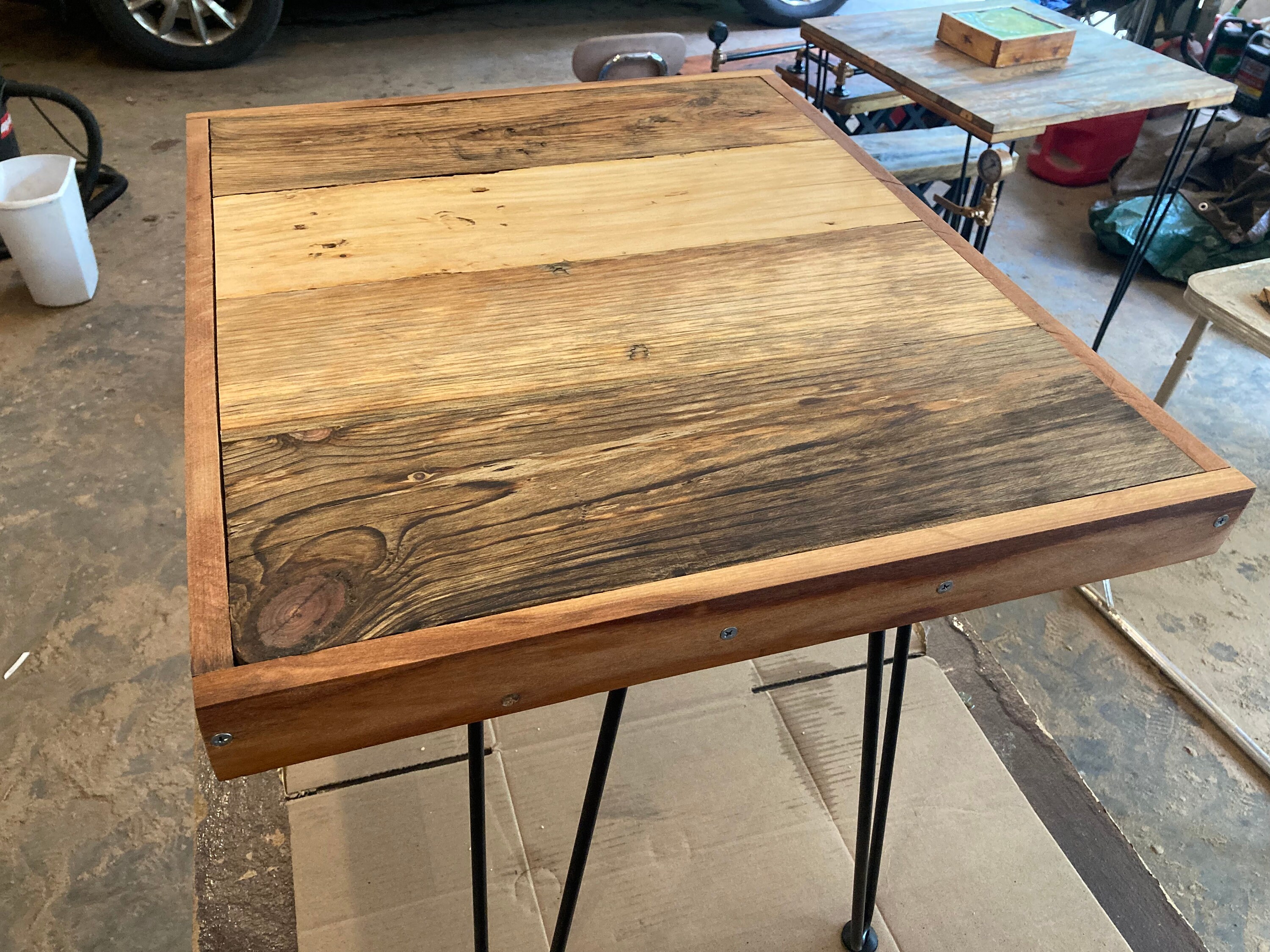 Rustic Reclaimed Wood Cocktail Table / End Table / Nightstand - Etsy