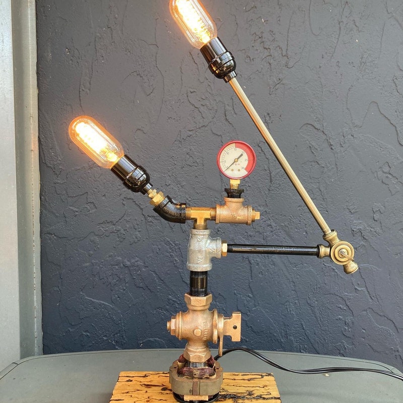 Steam Punk Lamp - Etsy