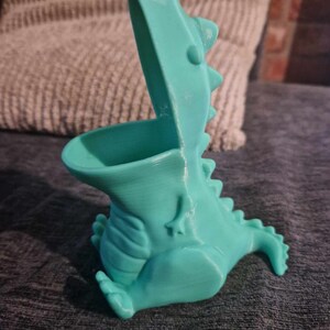 3D Printer T-rex Dinosaur Pen Holder Desk Tidy - Etsy
