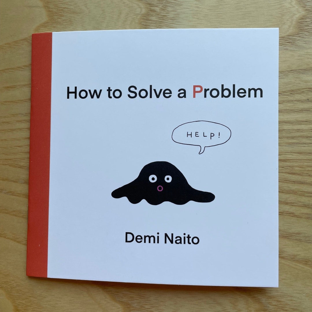 How to Solve a Problem Mini Illustrated Comic Book. Whimsical and ...