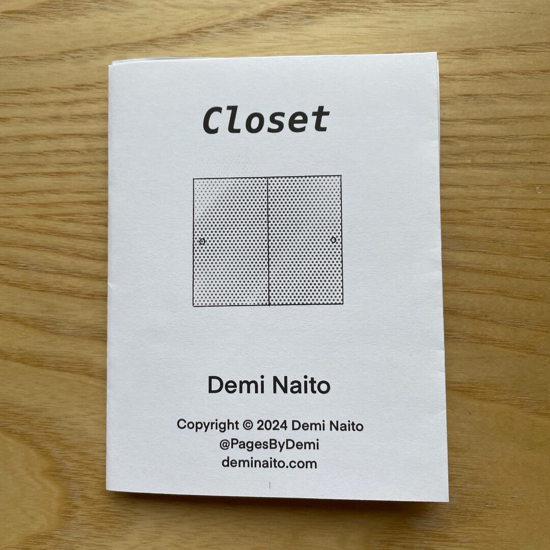 Closet - A Comic Zine About the Inner Child, Finding and Healing, Self ...