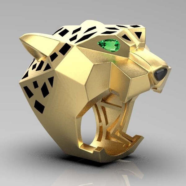 Cartier Panther Ring - Etsy
