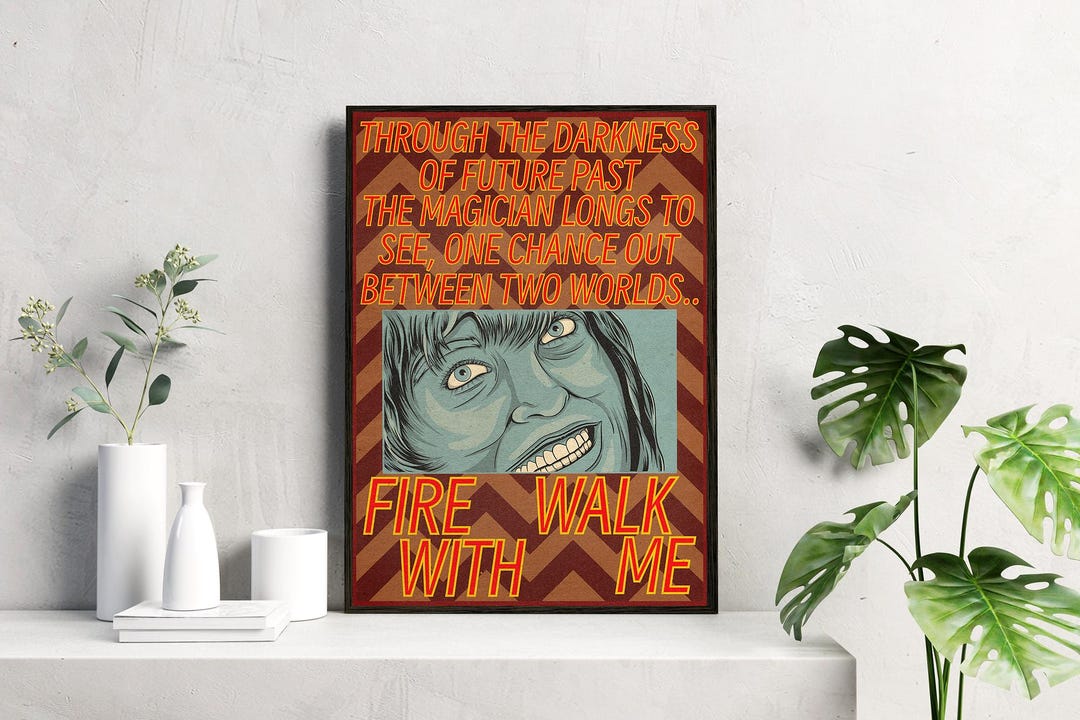 Laura Palmer Fire Walk With Me | Twin Peaks | Surreal Thriller Artwork ...