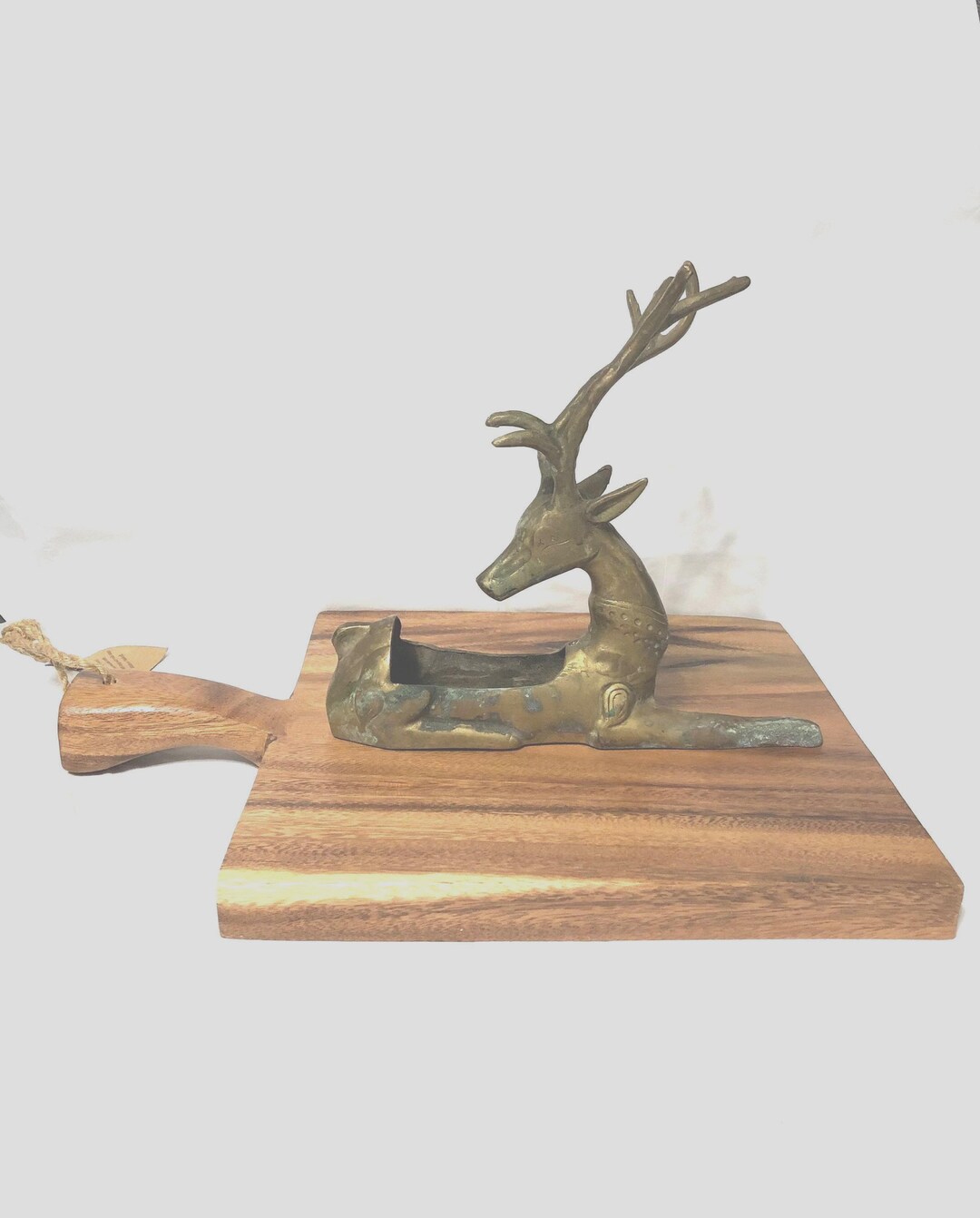 Rare Find Antique /vintage Copper Deer - Etsy