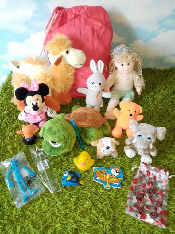 Five Little Monkeys song prop bag/song sack/ nursery rhymes story sack ...