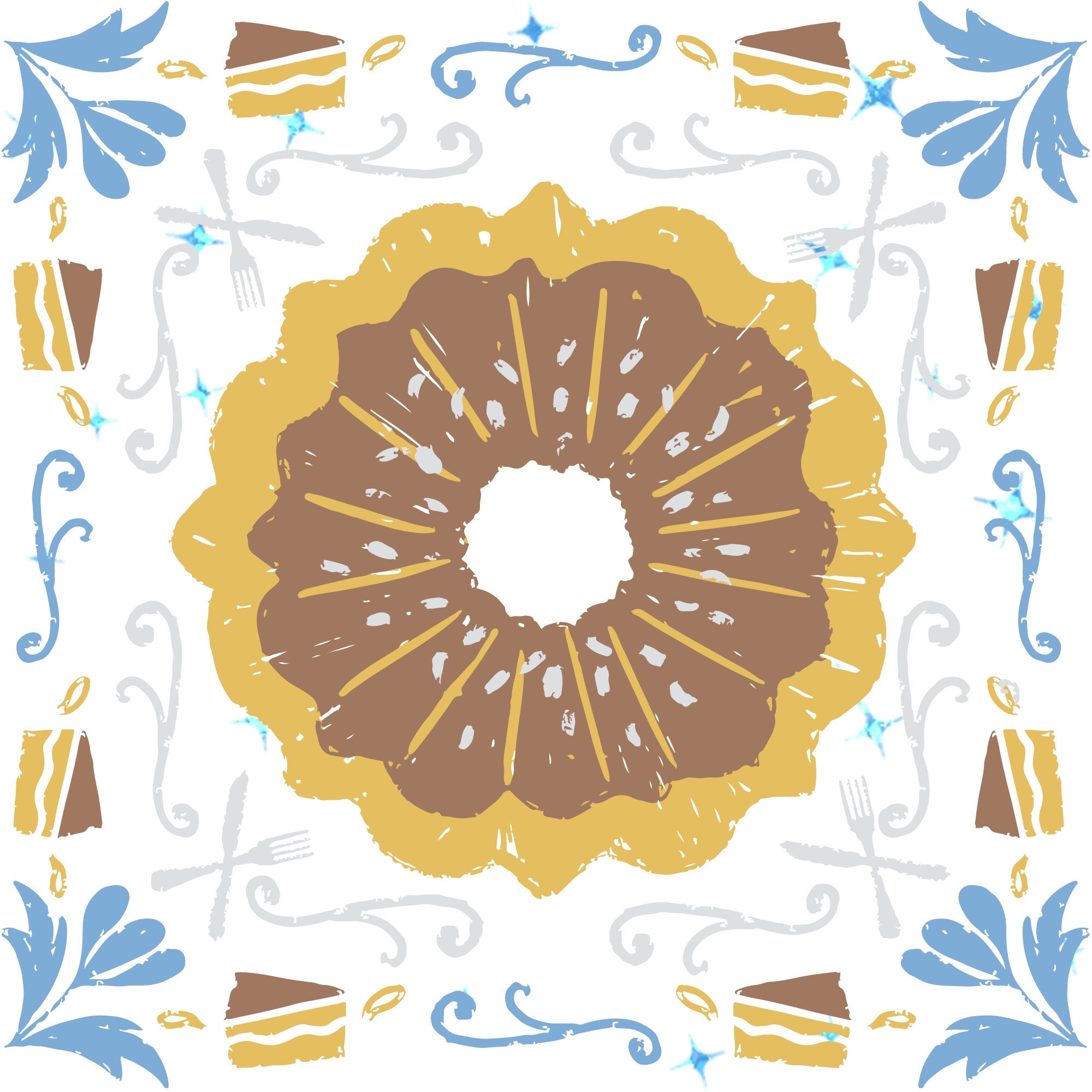 Jewish Symbols Seamless Pattern/digital Paper/printable Digital ...