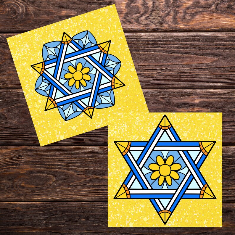 Star of David Glitter Design, Design for Pillows, Tote Bag, Tshirt ...