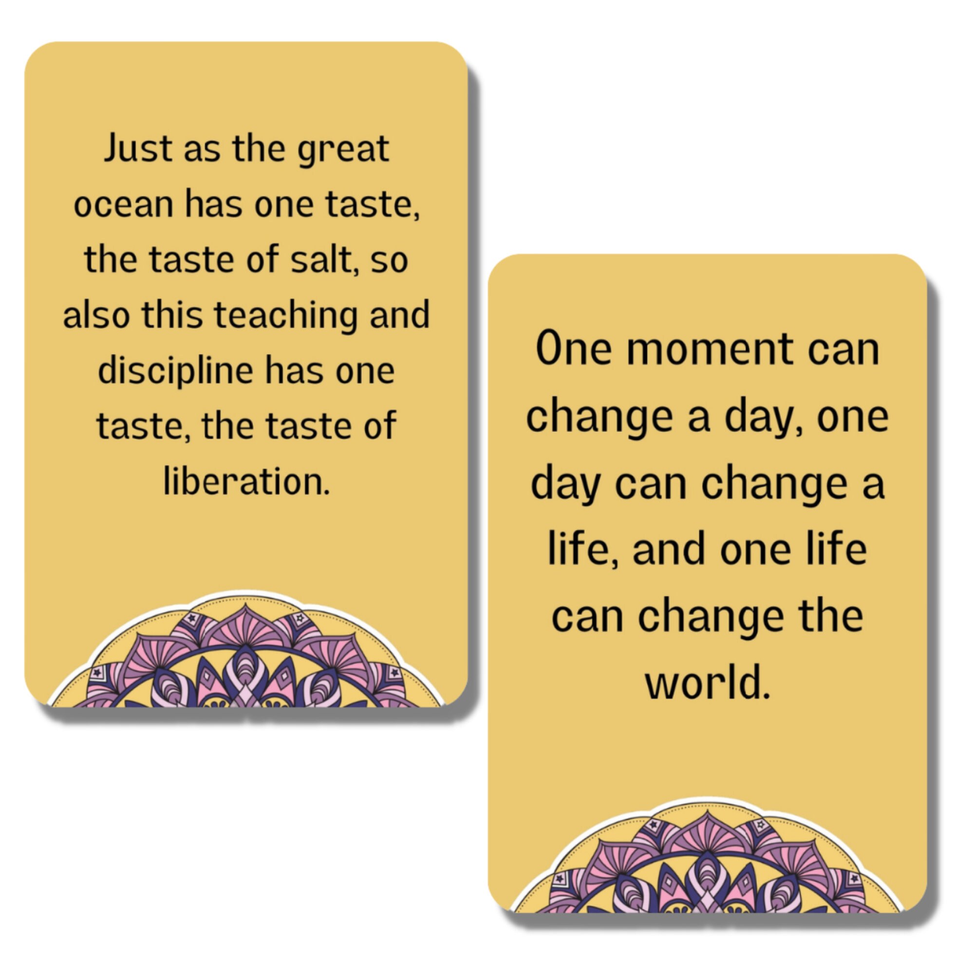 Buddha Oracle Cards/buddha Quotes Cards/oracle for Spiritual Growth ...
