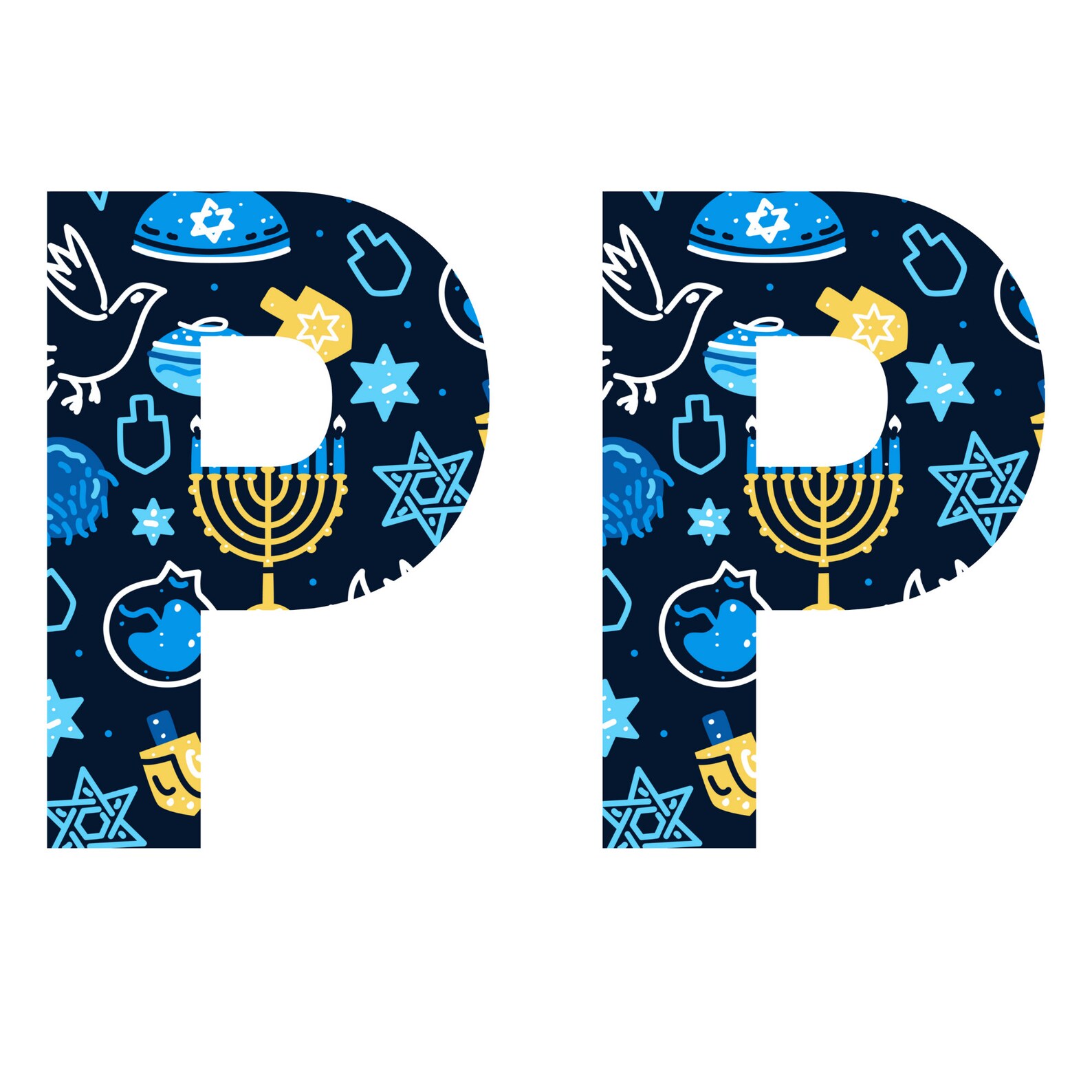 Happy Chanukah/banner Lettering/chanukah Decoration/jewish Holiday ...