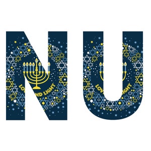 Garland Happy Hanukkah/banner Lettering/hanukkah Decoration/jewish ...