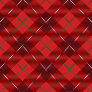 Scottish Tartan Digital Paper, Digital Christmas Plaid Seamless Paper ...