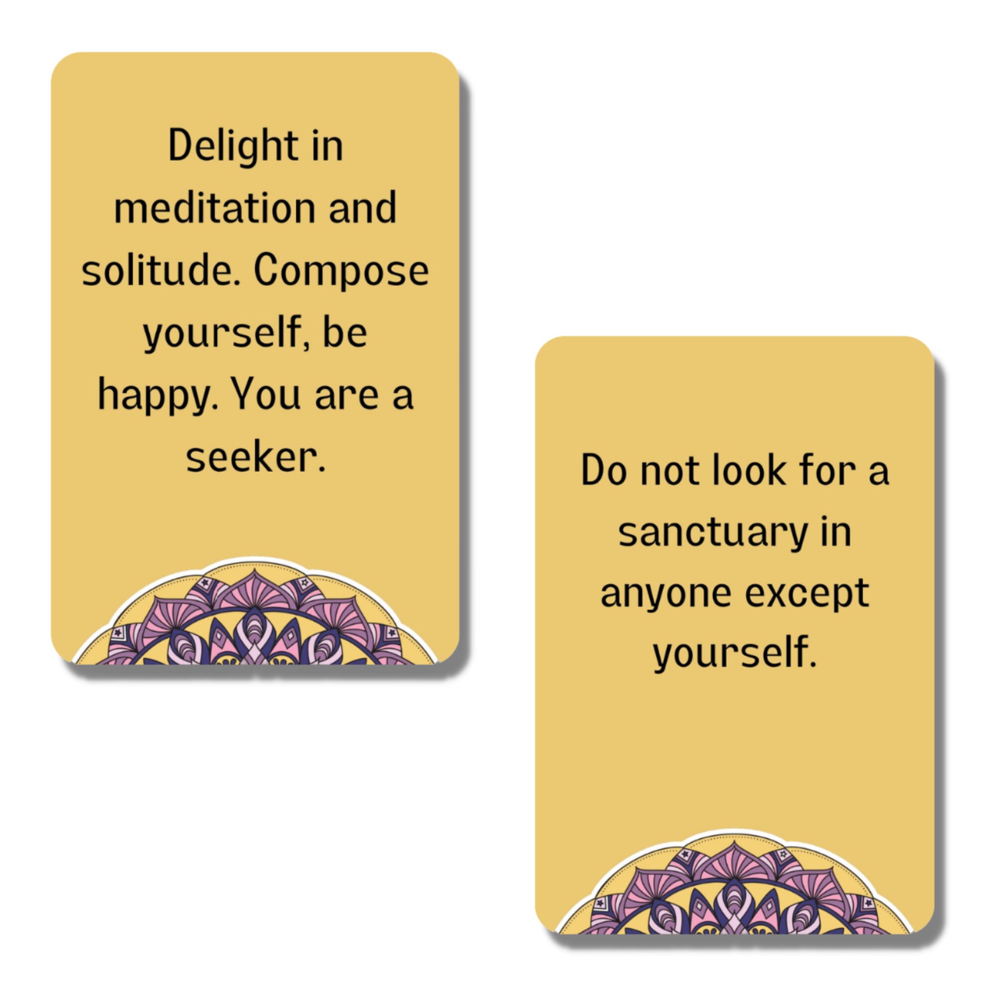 Buddha Oracle Cards/buddha Quotes Cards/oracle for Spiritual Growth ...