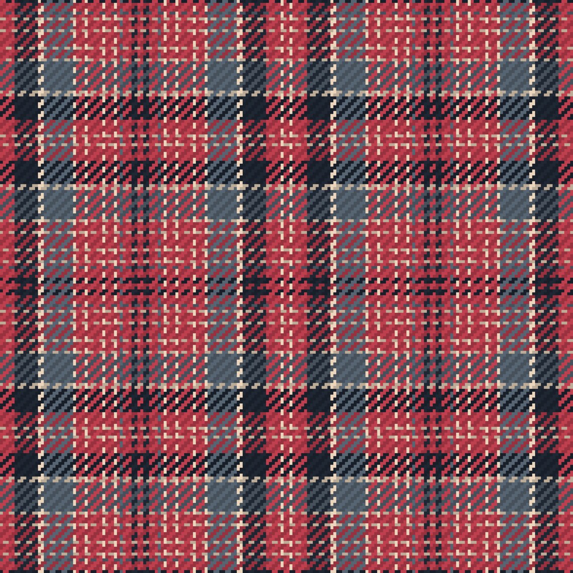 Scottish Tartan Digital Paper Digital Christmas Plaid - Etsy