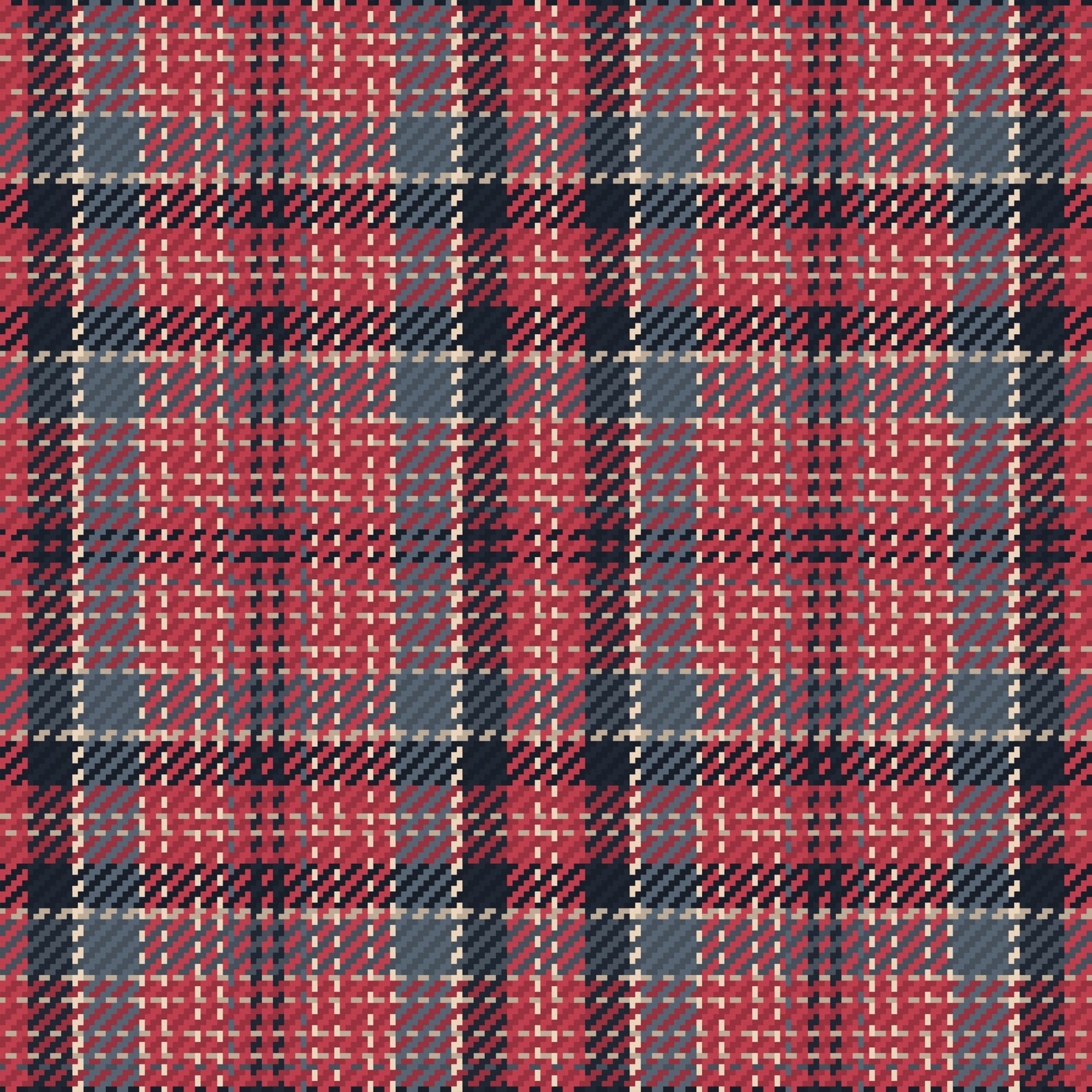 Scottish Tartan Digital Paper, Digital Christmas Plaid Seamless Paper ...