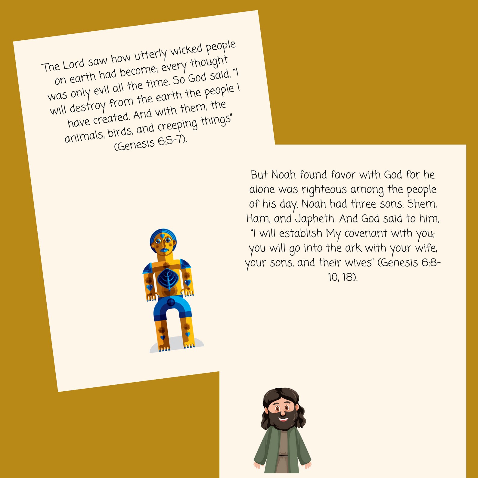 Story of Noahs Ark, Biblical Stories, Bible Unit Study, Genesis for ...