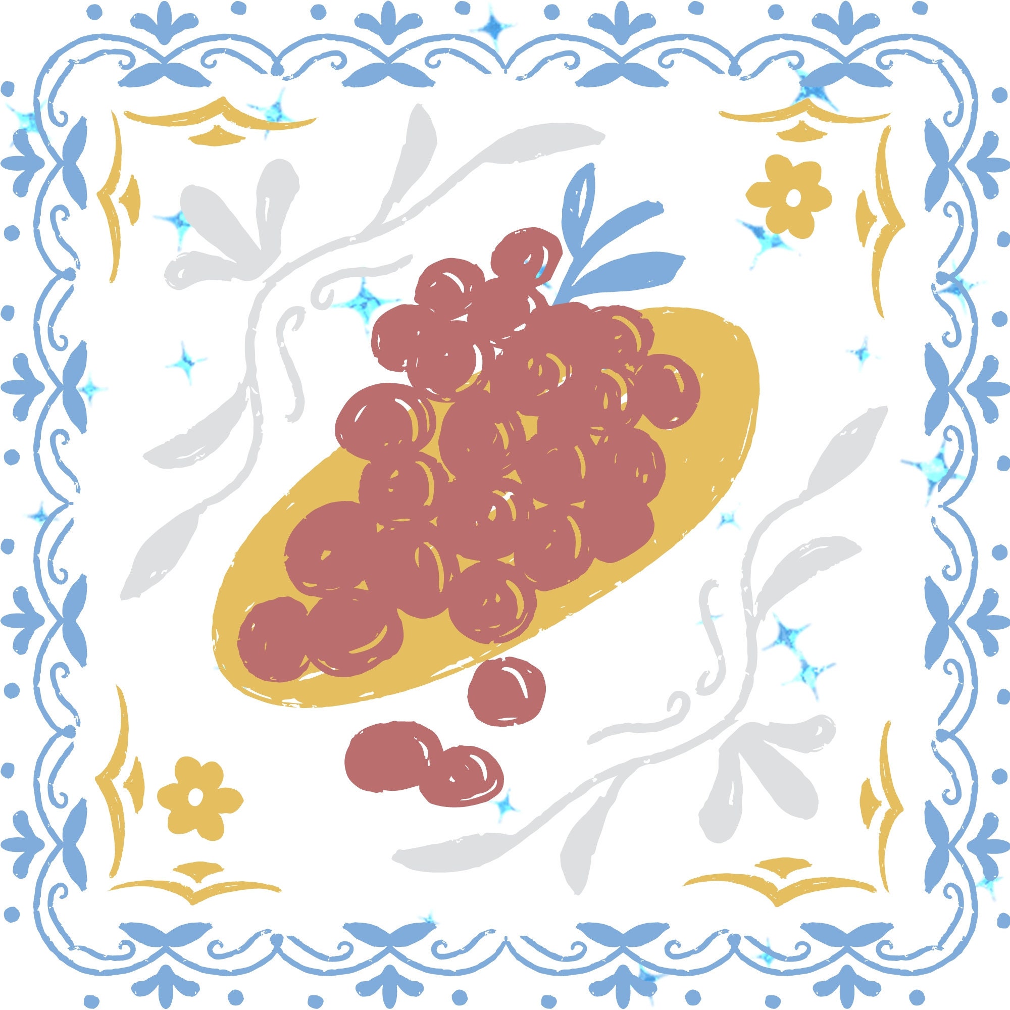 Jewish Symbols Seamless Pattern/digital Paper/printable Digital ...