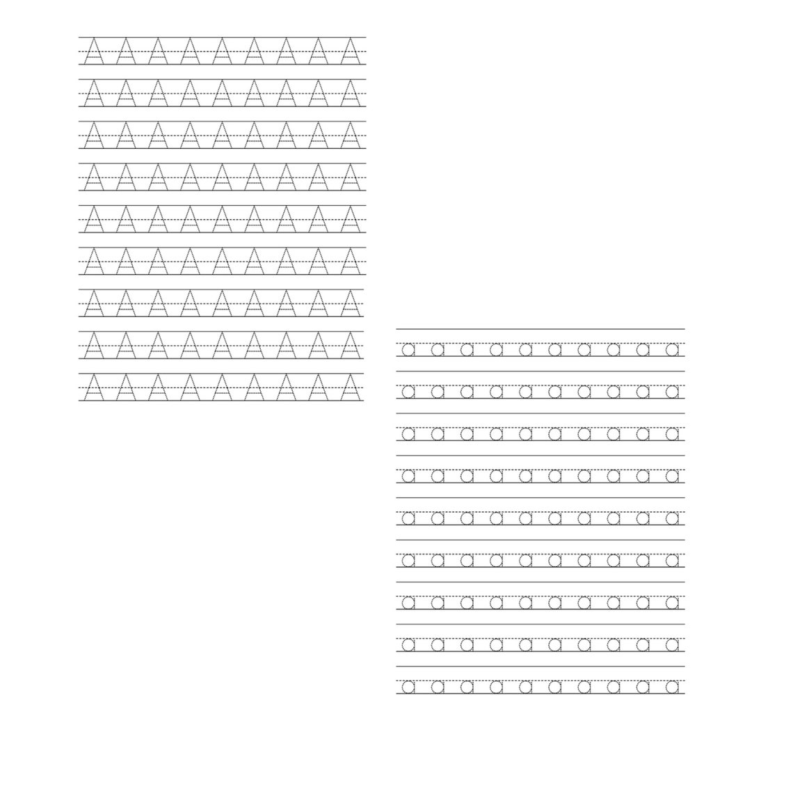 Handwriting Practice Workbook, Trace Letters, Alphabet Practice ...