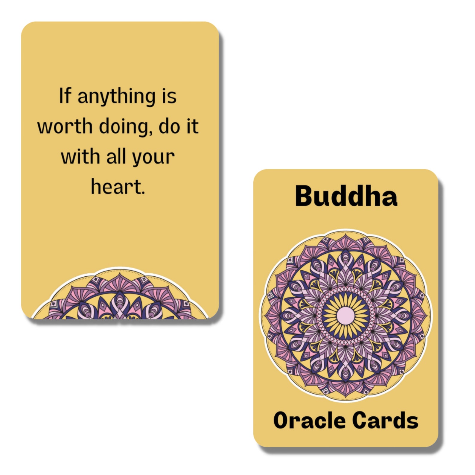 Buddha Oracle Cards/buddha Quotes Cards/oracle for Spiritual Growth ...