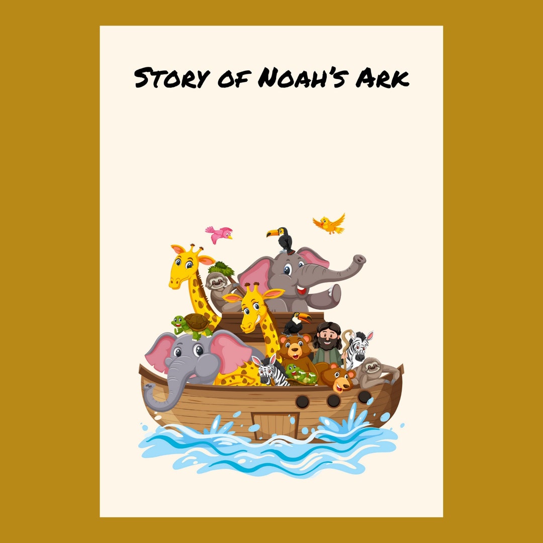Story of Noahs Ark, Biblical Stories, Bible Unit Study, Genesis for ...