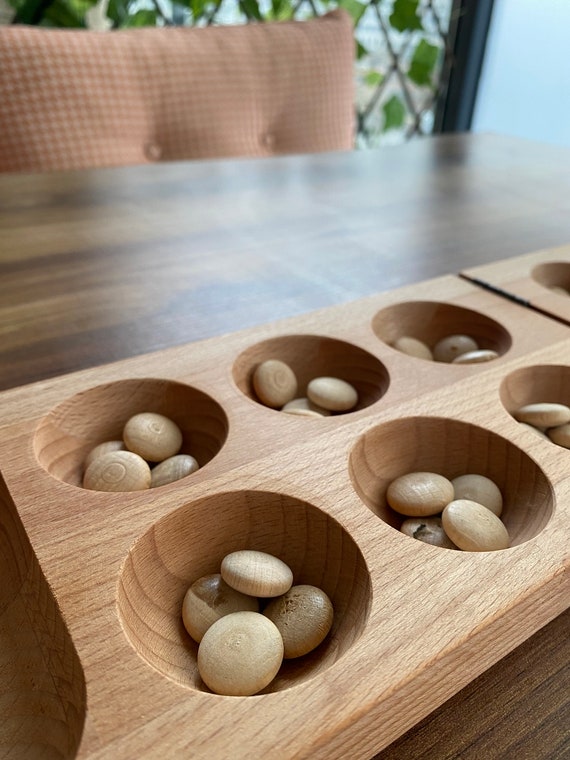 Mancala game Oware Portable board game Mancala board Games & Puzzles ...