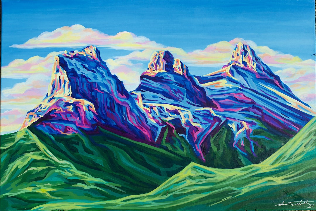 Art Print of 'the Three Sisters' - Etsy