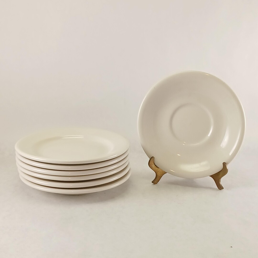 Ultima China Diner Saucers/plates and Coffee Saucer Stoneware Vintage ...