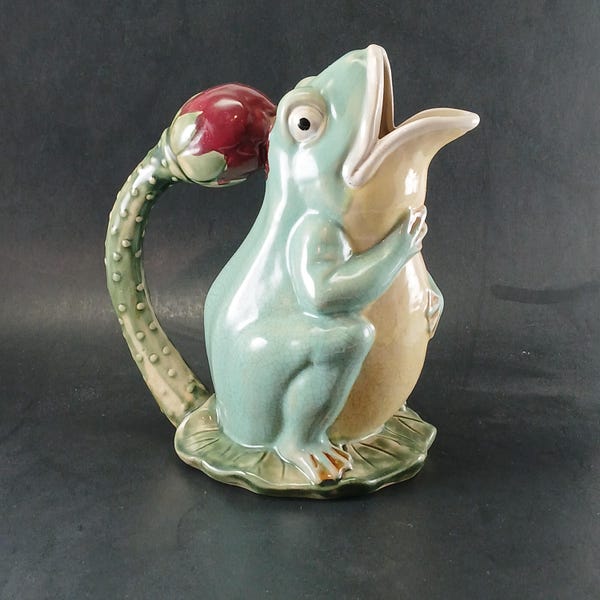 Frog Pitcher - Etsy