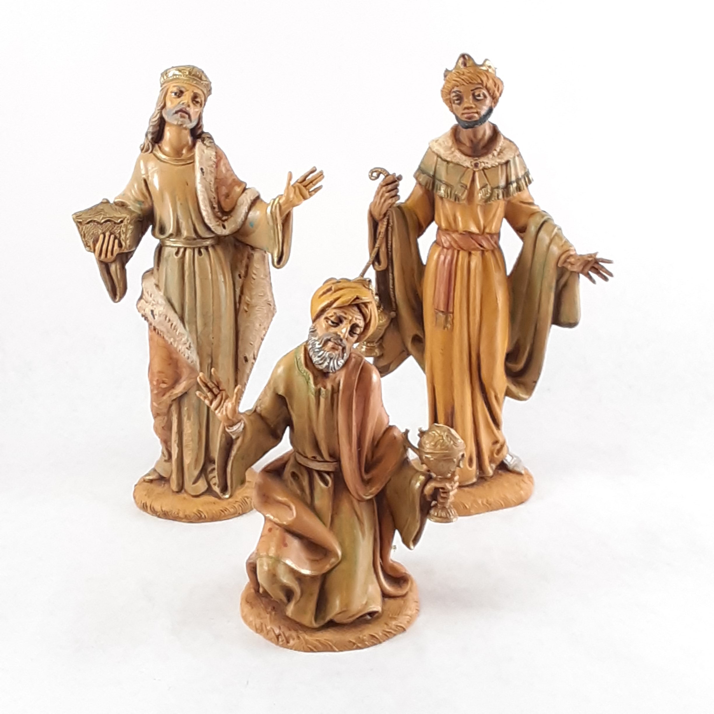 Fontanini 7.5-inch Scale 17 Pieces Nativity Figures 1983 Depose Italy ...