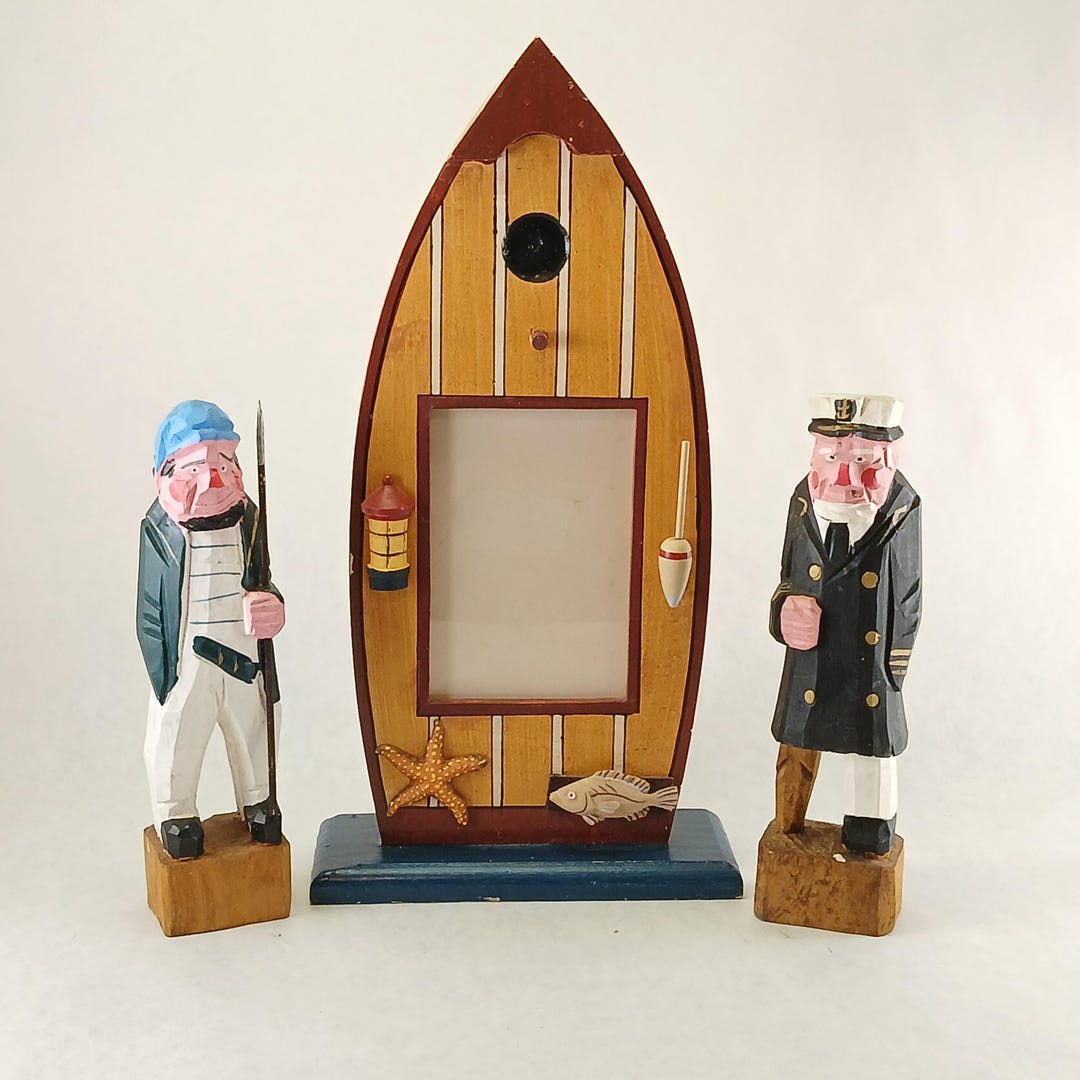 Wooden Peg Leg Sea Captain Sailor Boat Picture Frame - Etsy