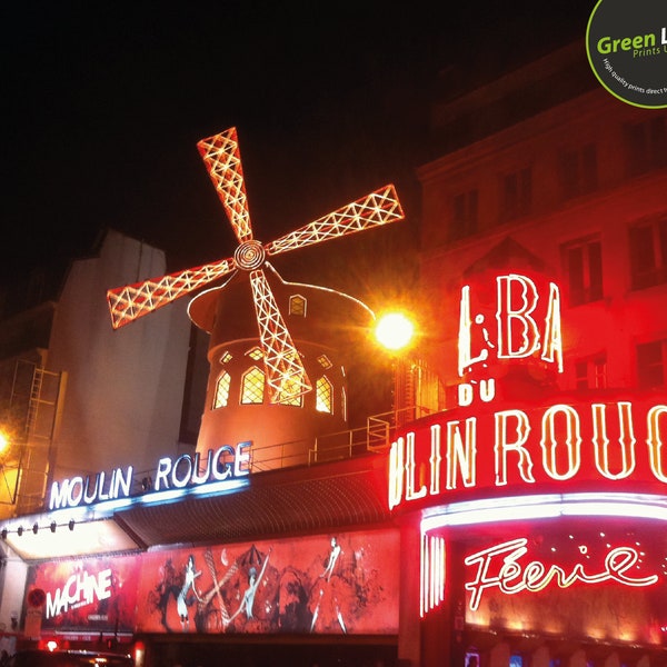 Moulin Rouge Art - Etsy UK